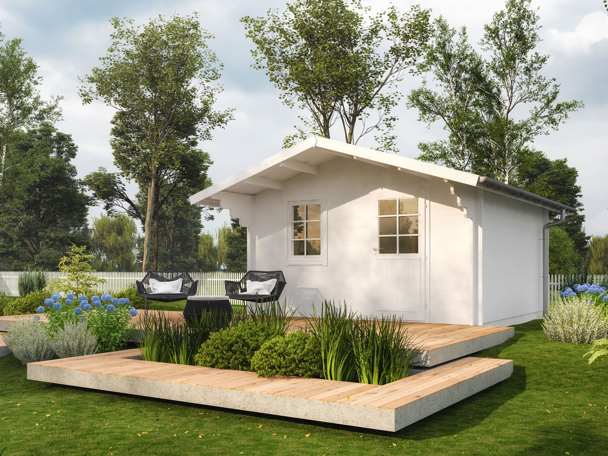 Anneks Stella – Stort og søtt anneks med veranda | Polhus