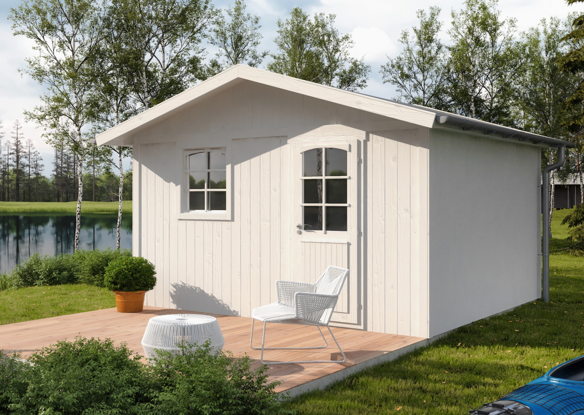 Friggebod 15 kvm - Köp en komplett byggsats | Polhus | Polhus