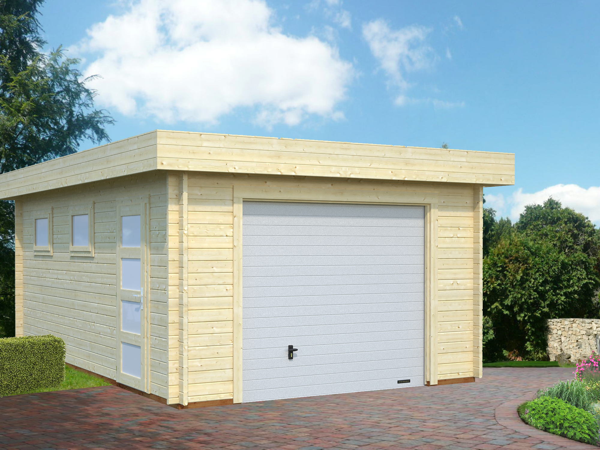 Garage - Bygg ett prisvärt garage av färdig byggsats | Polhus