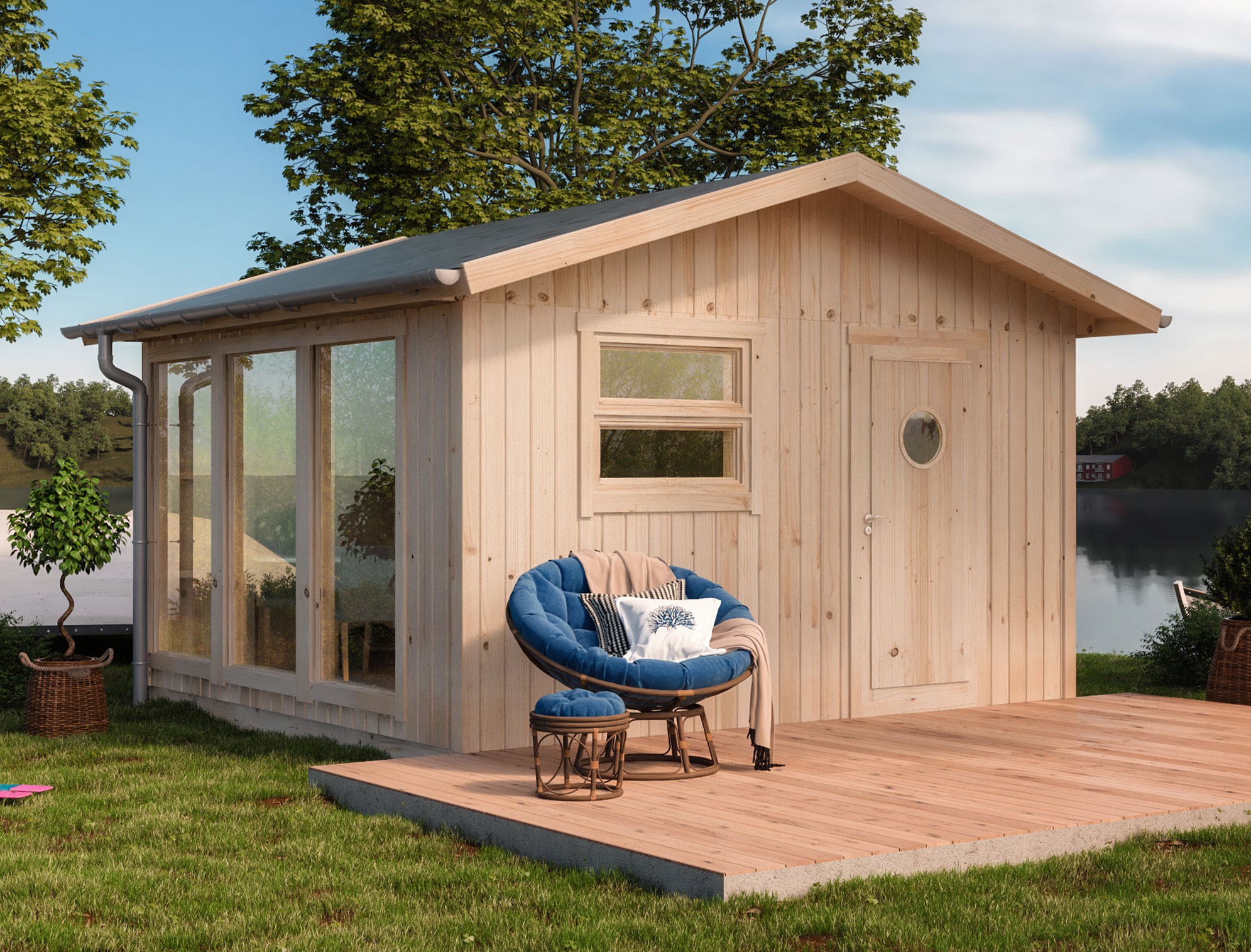 Friggebodar - Bygg en prisvärd friggebod av färdig byggsats | Polhus