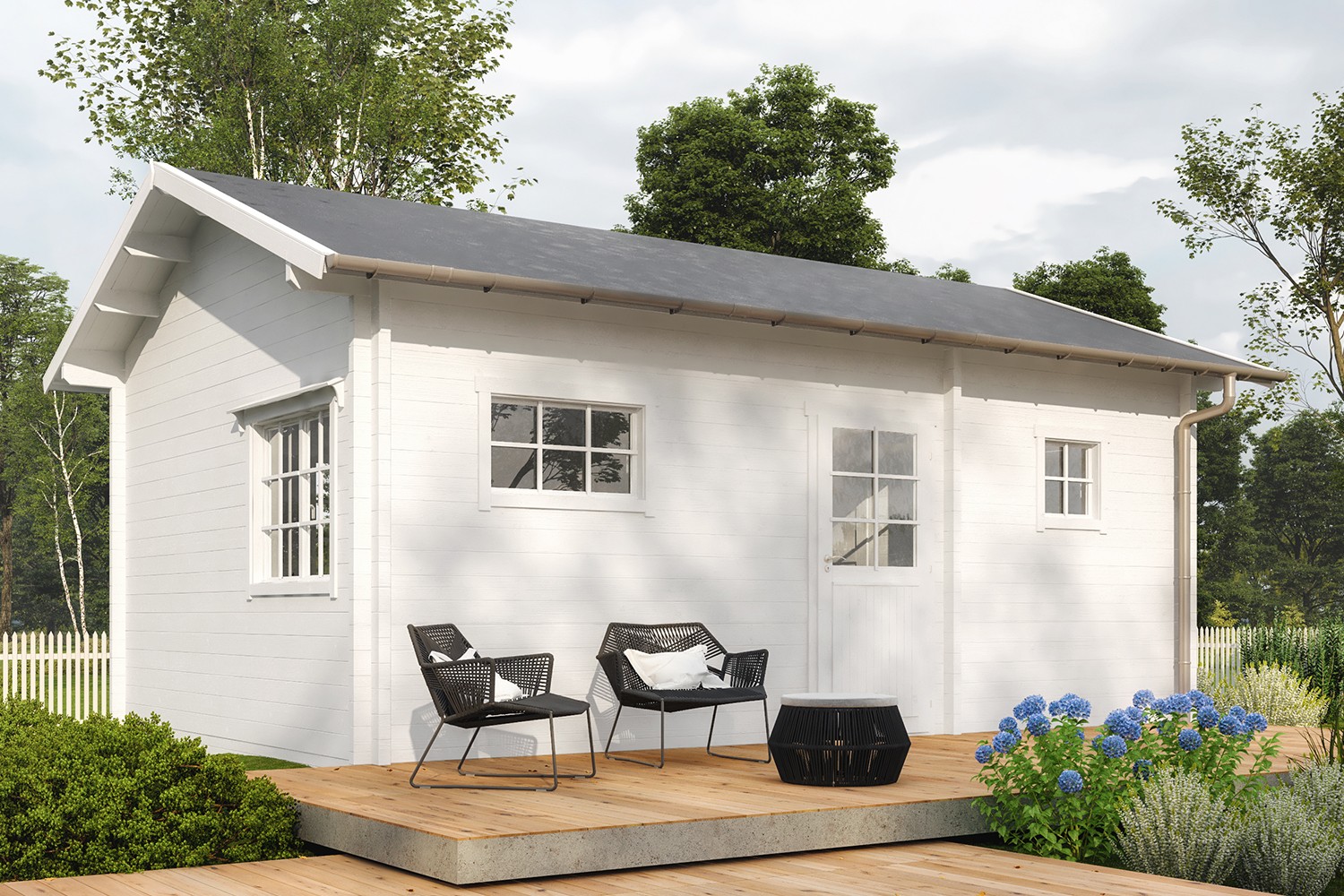 Attefallshus 30 kvm - Bolundare | Polhus