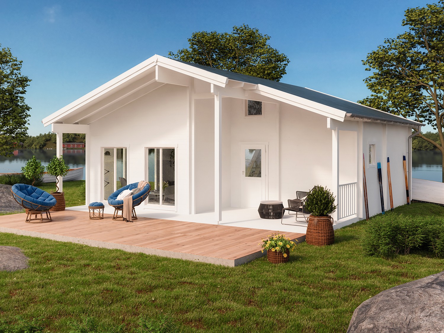 Summer house Gabriel | Modern large timber house | Polhus