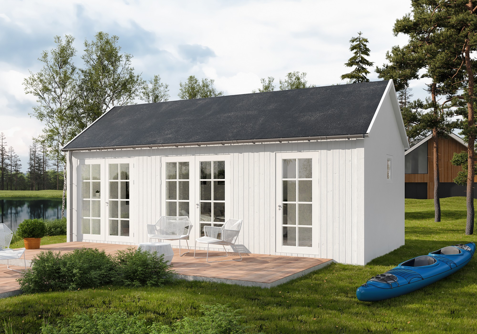 Attefallshus - Köp en byggsats till mycket bra pris | Polhus