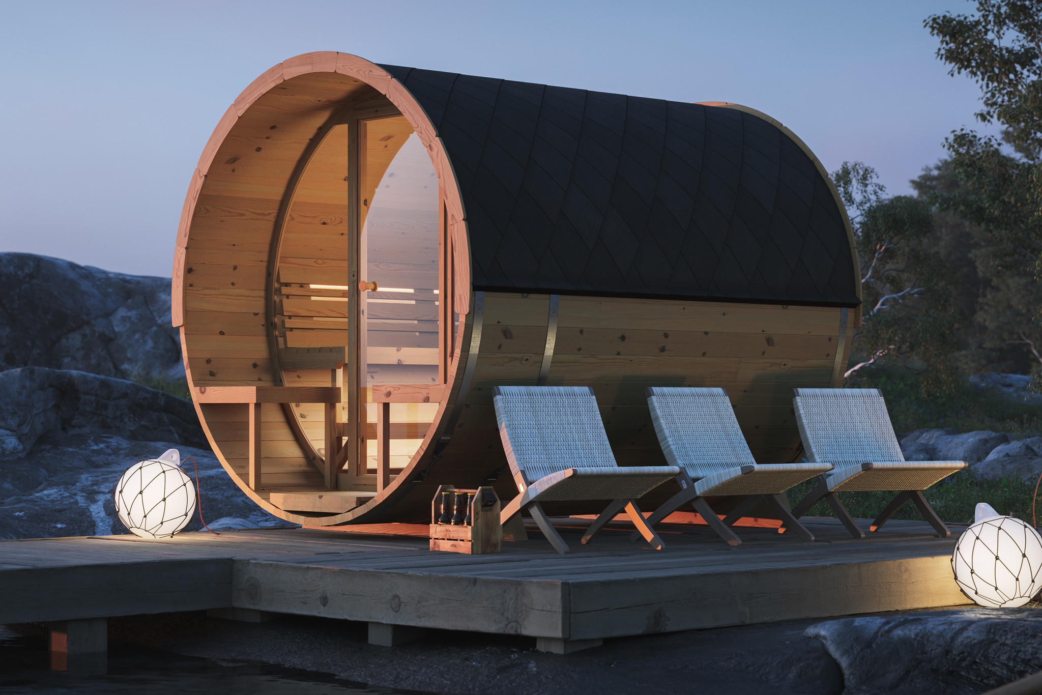 Bygg badstu – Alt for badstubygging innendørs eller utendørs | Polhus