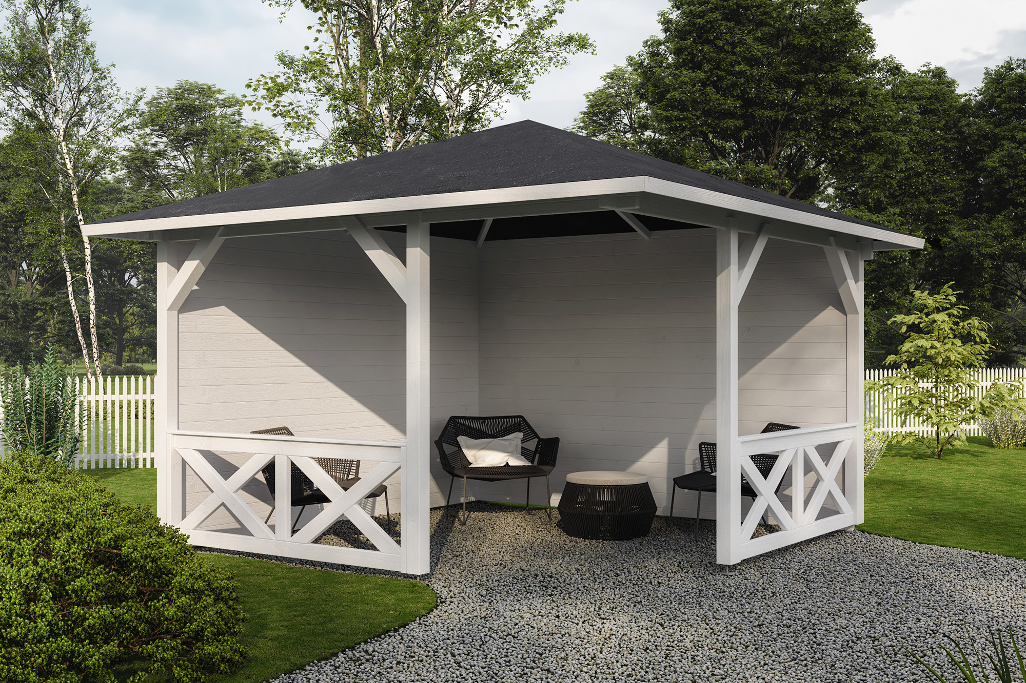 Gazebos | Wooden Gazebos | Free home delivery | Polhus UK